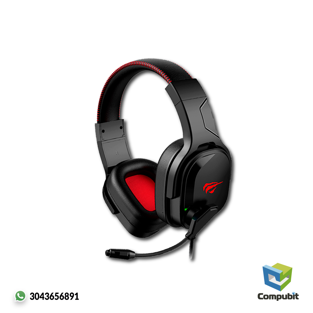 Diadema Gamer USB HAVIT H2022U 7.1 | Compubit