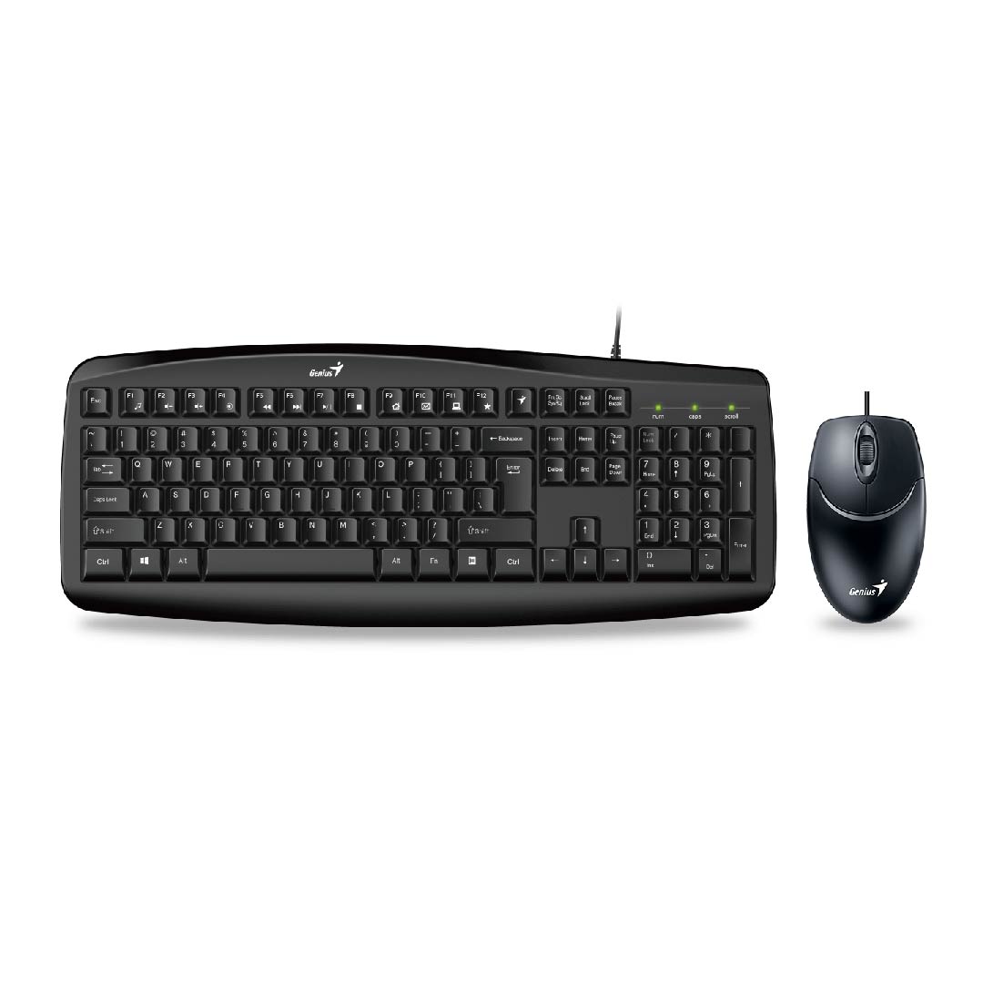 Combo Teclado y Mouse Genius Smart KM-200 Alámbrico | Compubit